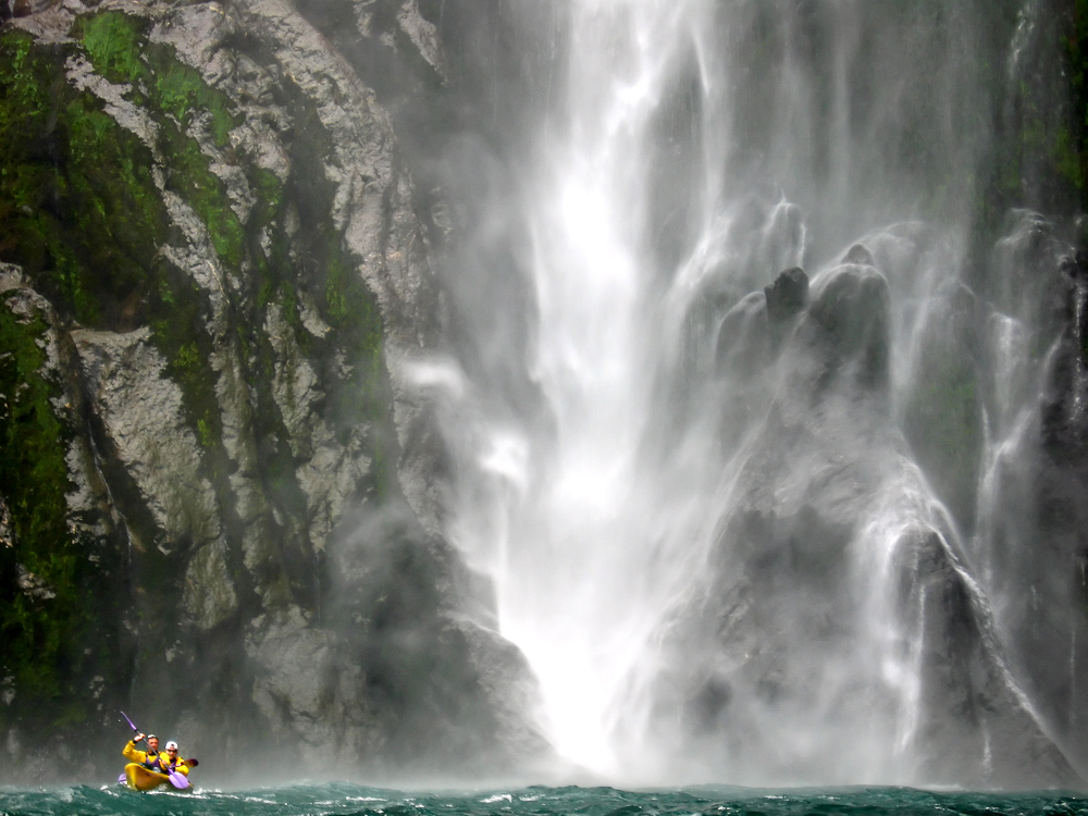 Photo of the week: Kayaking in Milford Sound | Conservation blog