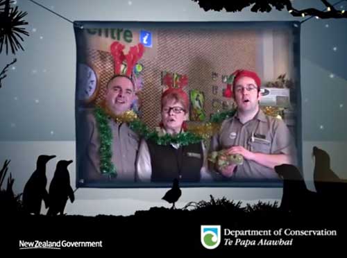 Merry Christmas from the team at DOC! | Conservation blog