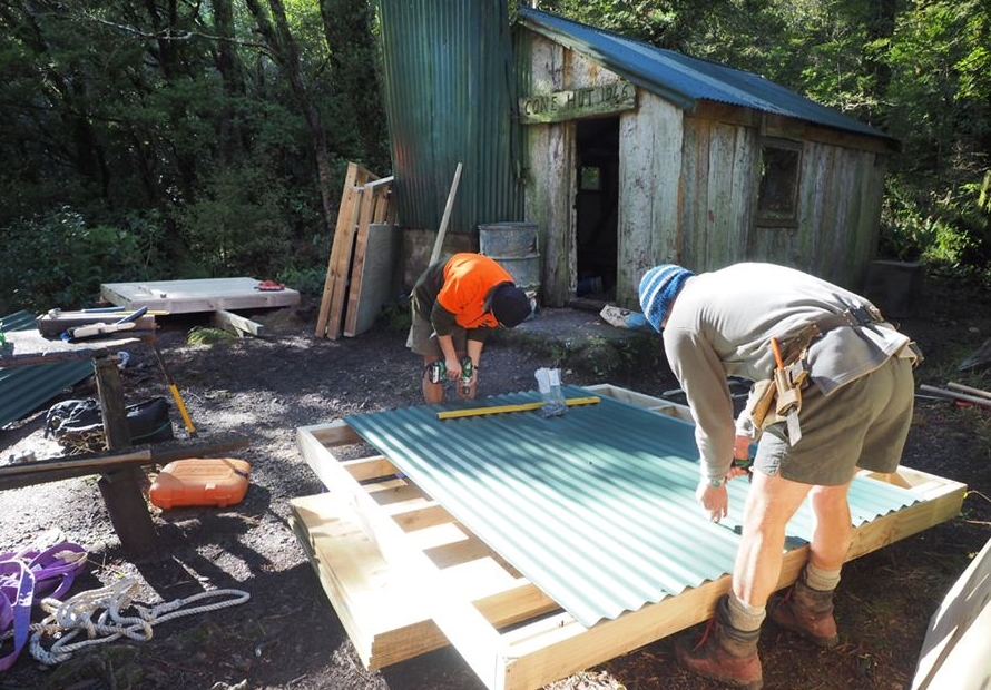 cone-hut-wood-shed-construction | Conservation blog